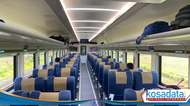 Semakin Nyaman, KA Logawa Gunakan Kereta Ekonomi New Generation